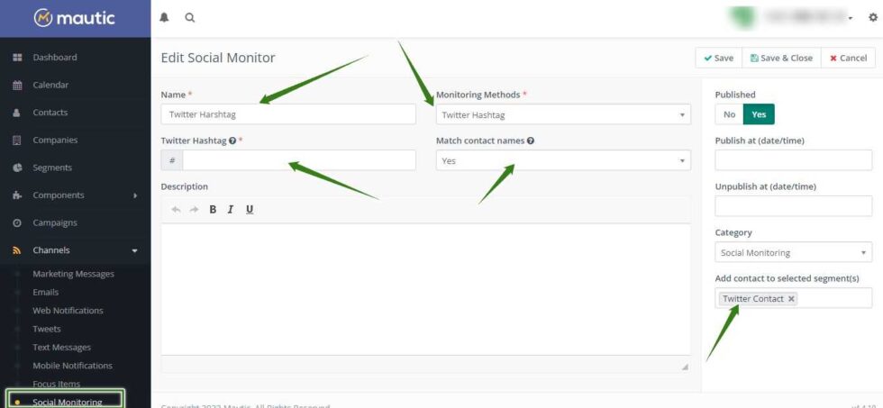 Guide to Set Up Mautic Twitter Integration for Social Monitoring ...